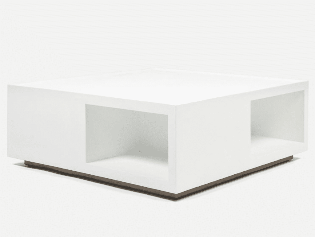 Brooklyn Cocktail Table - White – Our Boat House