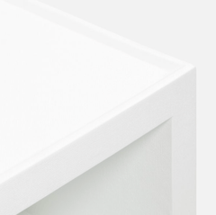 Brooklyn Cocktail Table - White – Our Boat House