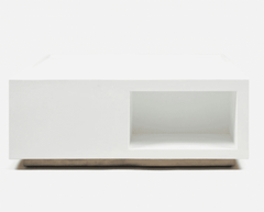 Brooklyn Cocktail Table - White – Our Boat House