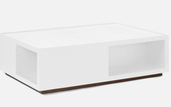 Brooklyn Cocktail Table - White – Our Boat House