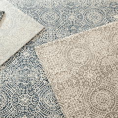 Temple Wool Rug - Ink Blue – Our Boat House